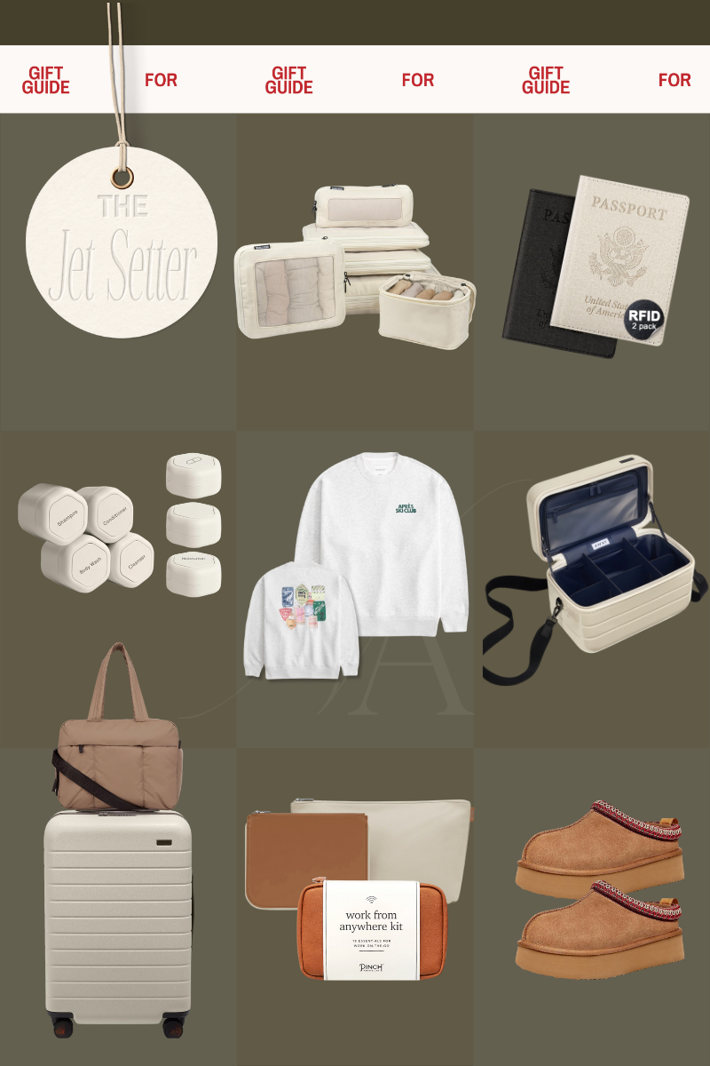 Gift Guide: For the Jet Setter - NeutrallyAshlan